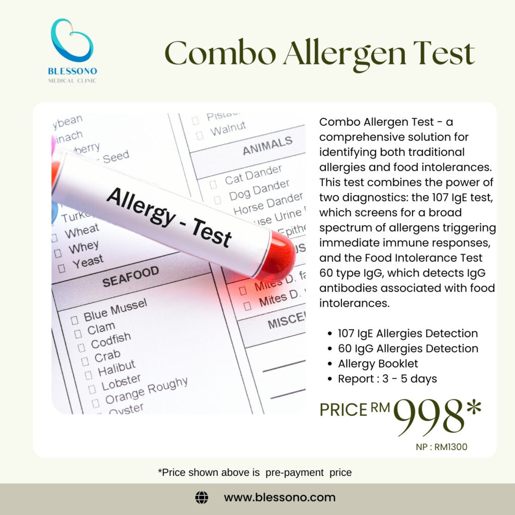 Allergy & Food Intolerance Testing | Blessono Specialist Clinic