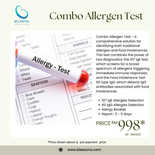 Allergy & Food Intolerance Testing | Blessono Specialist Clinic