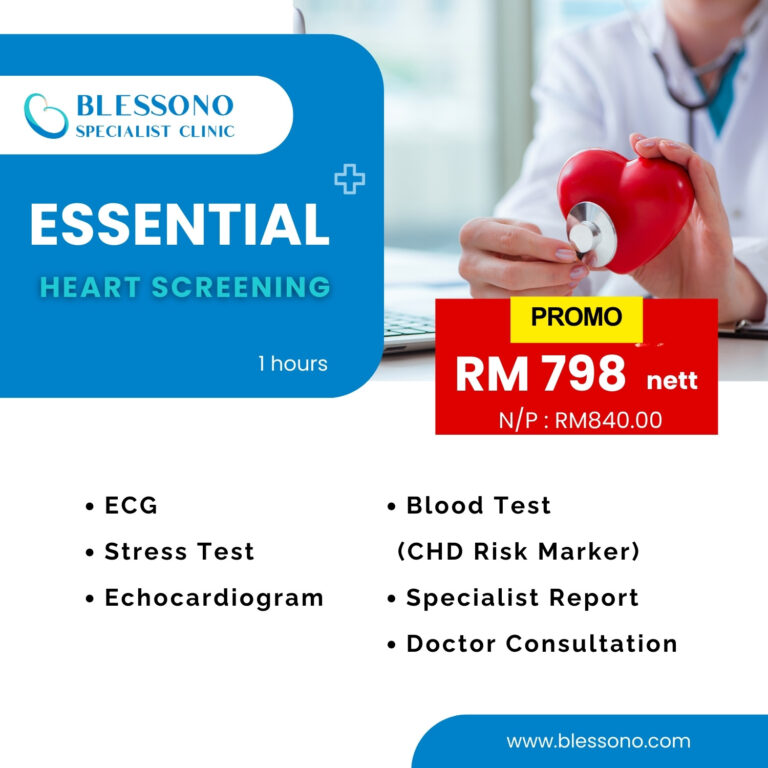 Blessono Specialist Clinic | Top Heart Screening Centre Malaysia