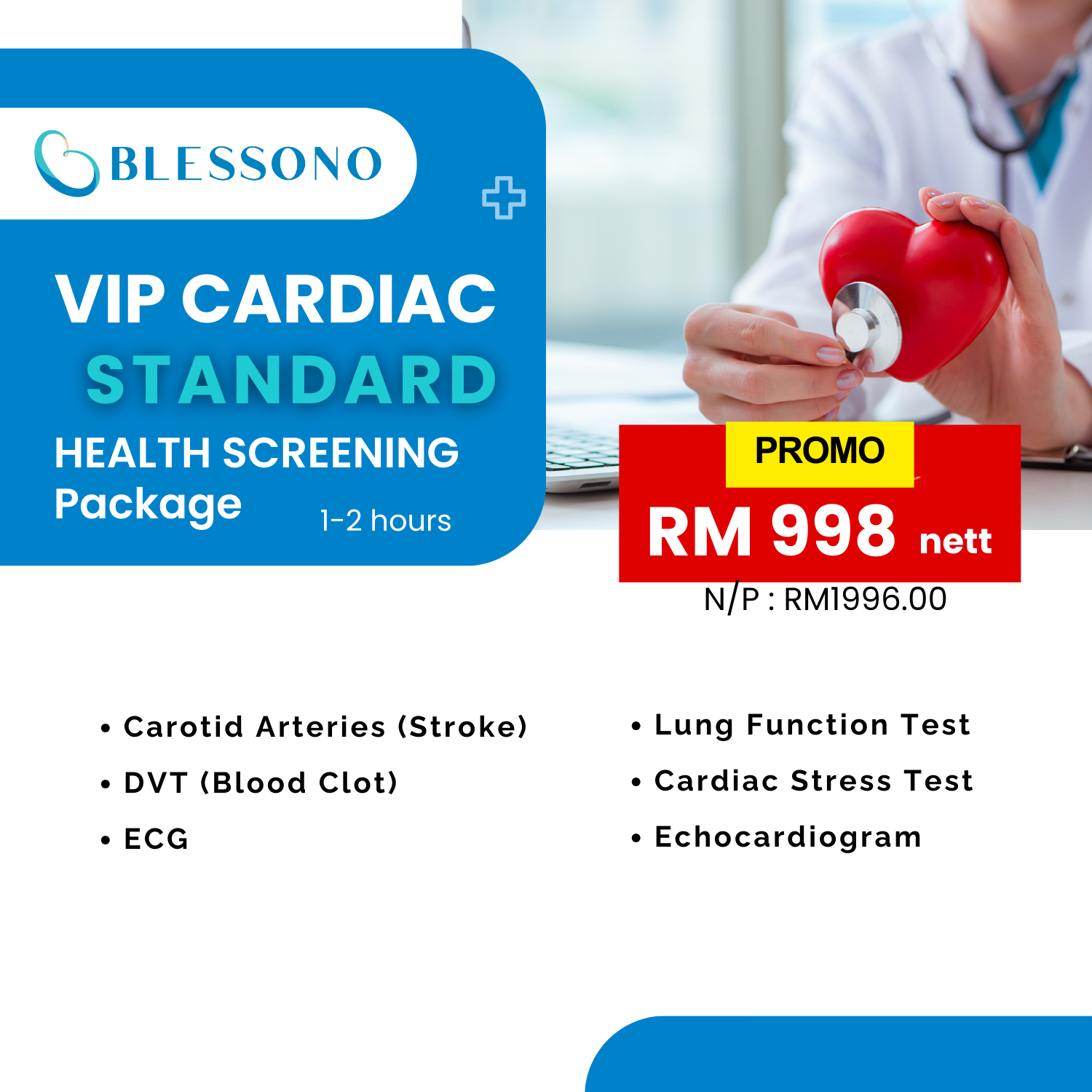 Heart Screening Packages | Echocardiogram | Stress Test Malaysia