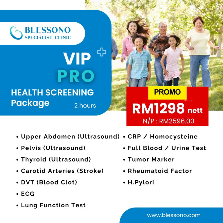 Blood Test Promotion Packages 2025 | Blessono Specialist Clinic