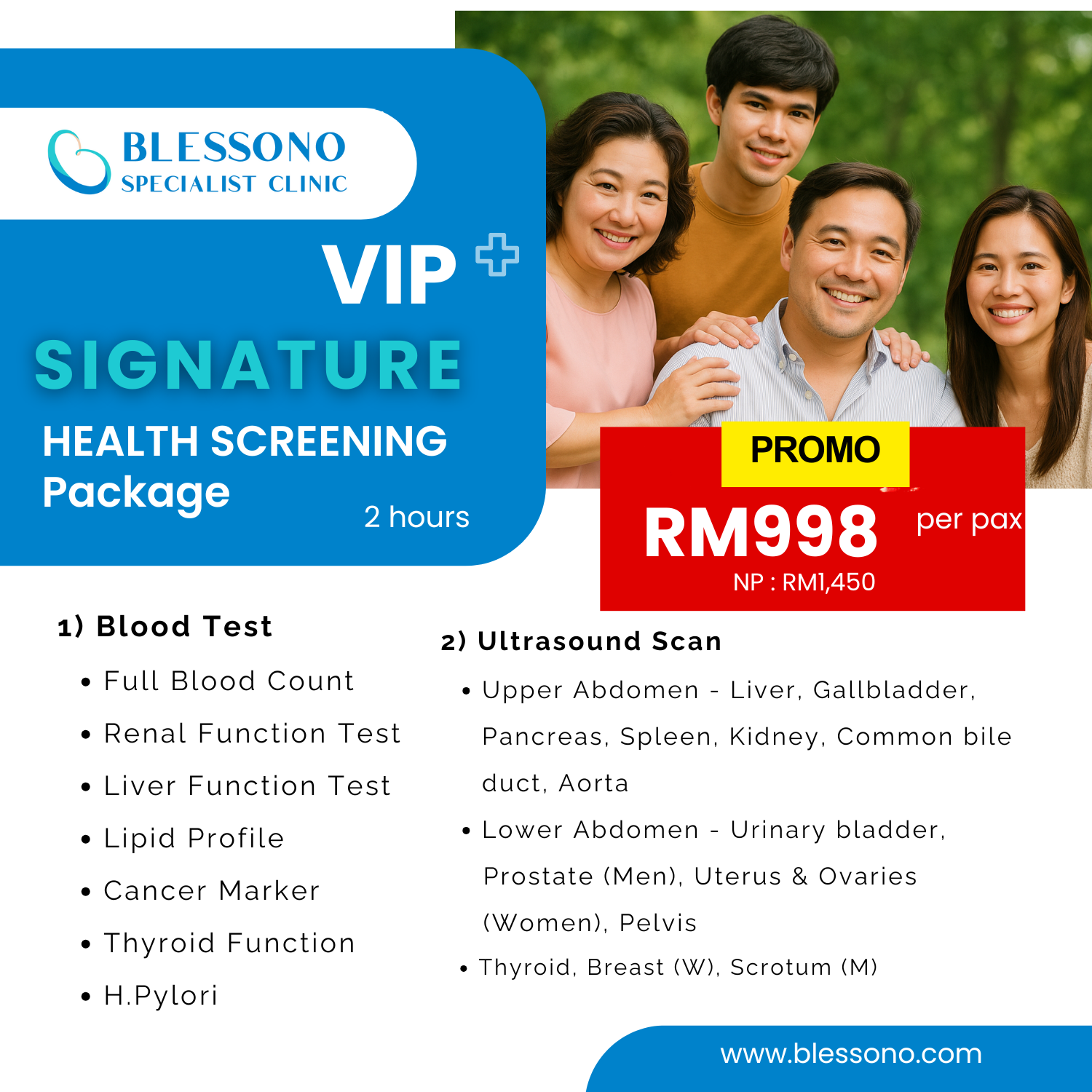 Limited Time Health Screening Promotion | Full Medical Check Up